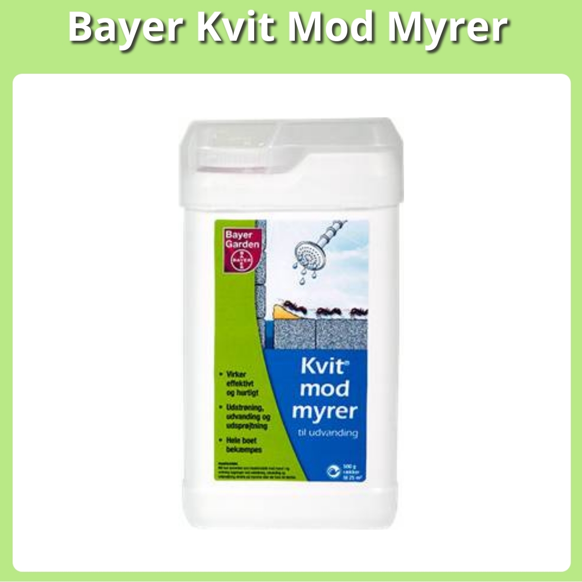 7 Bedste Middel mod myrer - Terapi Hobby